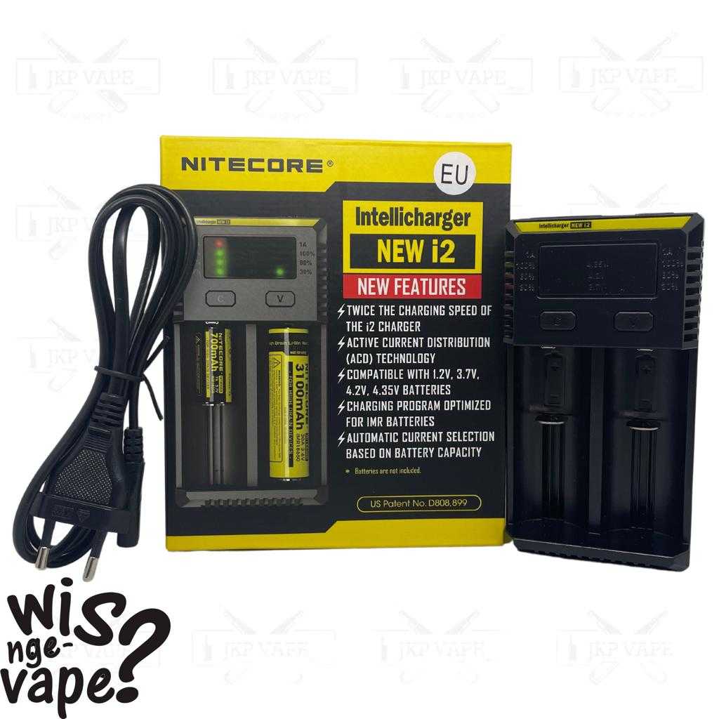 Jual Charger Nitecore i2 Authentic - Carger Battery Nite Core I2