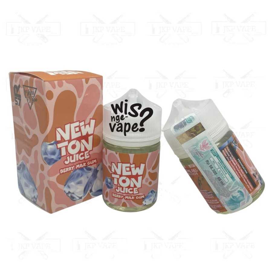 Jual Newton Juice Berry Milk Gum 60ml - Liquid By Cikini Vape X