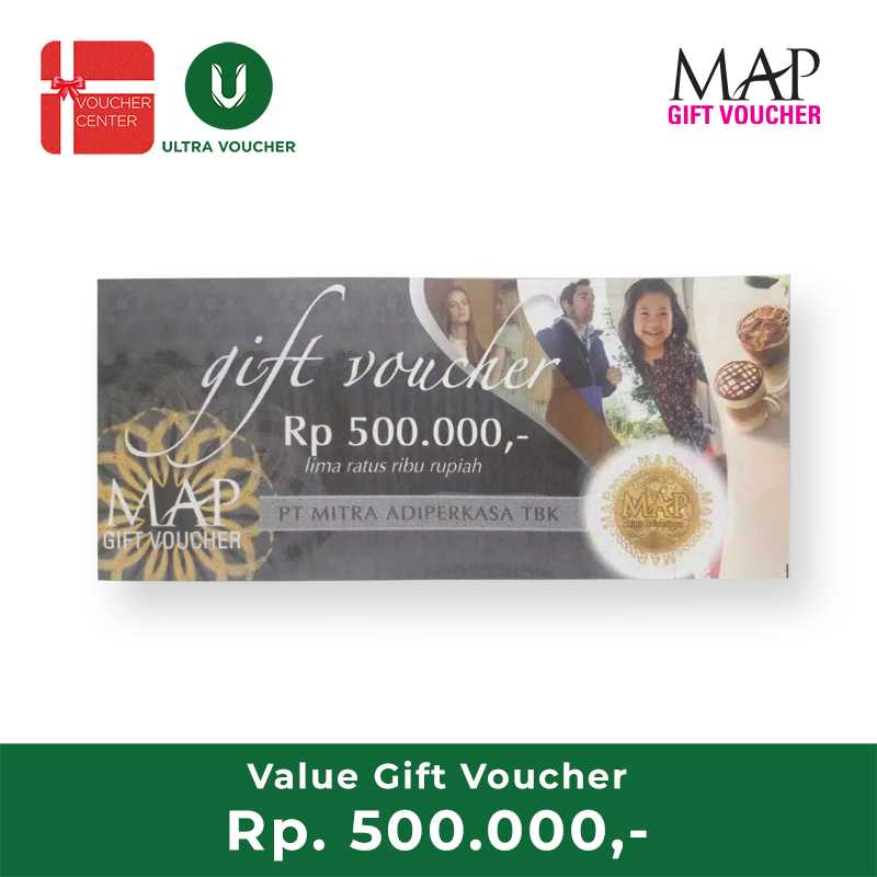 Jual Voucher MAP Rp 500.000 | Jakmall.com