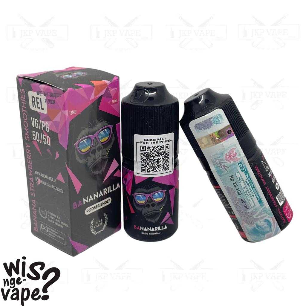 Jual Bananarilla 30ml - Banana Strawberry Smoothies Pods Liquid
