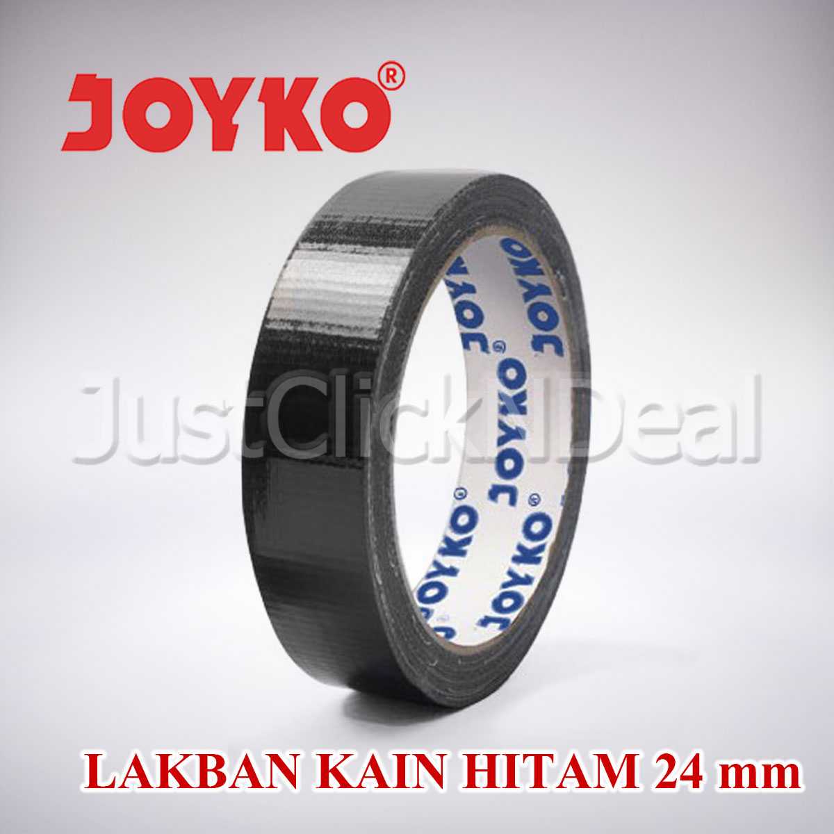 Jual JOYKO Lakban Kain Jilid Hitam 24 36 48 mm x 10 m Cloth Tape