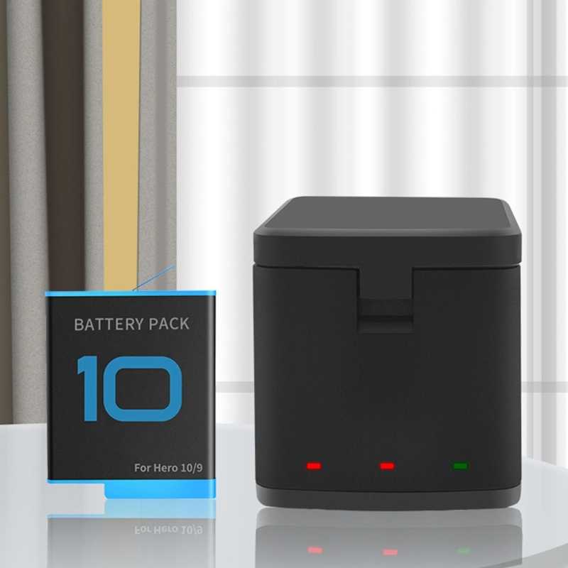 Jual Taffware Charger Baterai 3 Slot Battery Charging Box for