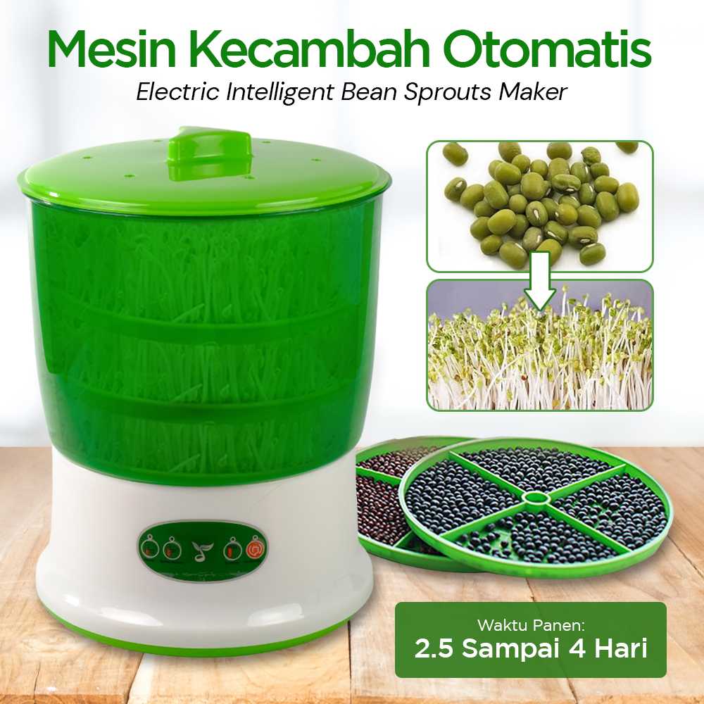 Jual JIQI Mesin Kecambah Otomatis Intelligent Bean Sprouts Maker
