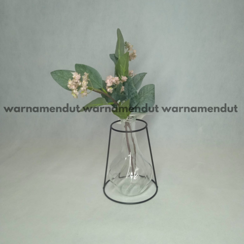 Jual Vas bunga modern besi minimalis vas bunga estetik WMO YU3XBK