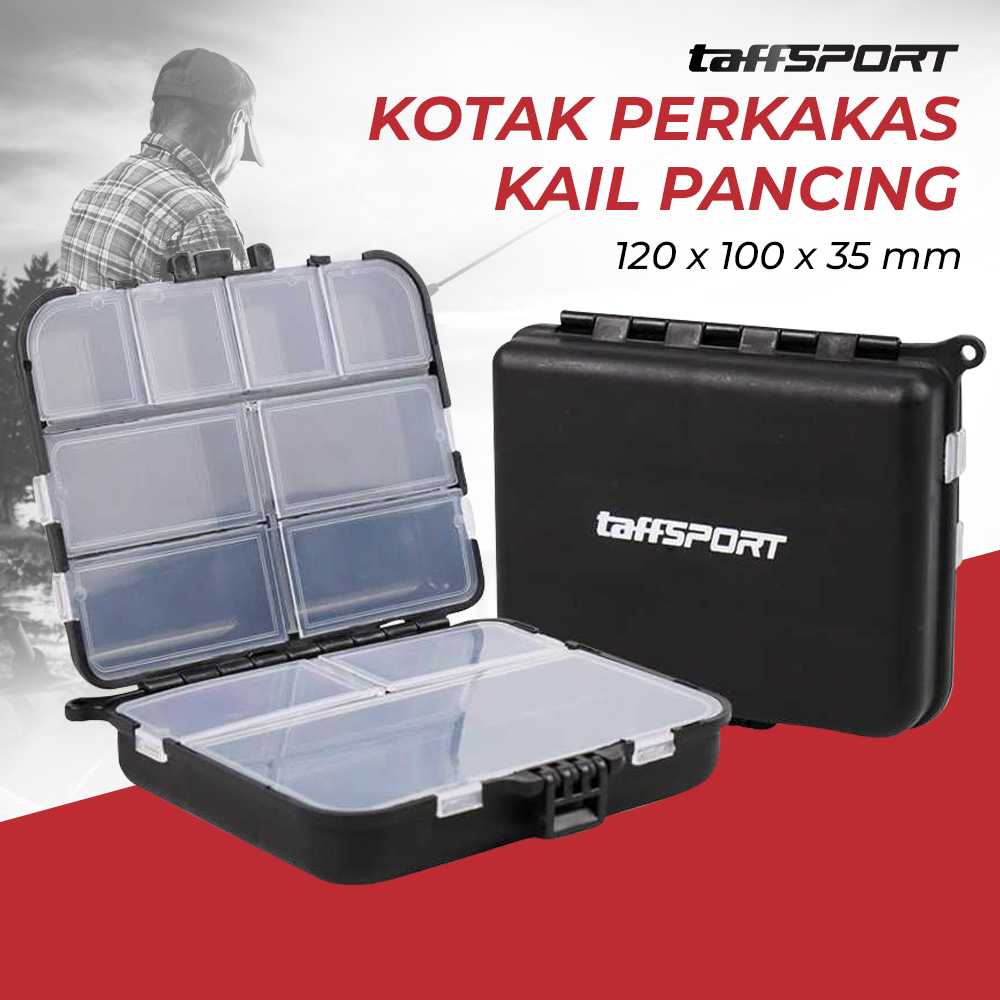 Jual TaffSPORT Box Kotak Perkakas Kail Pancing Waterproof Case