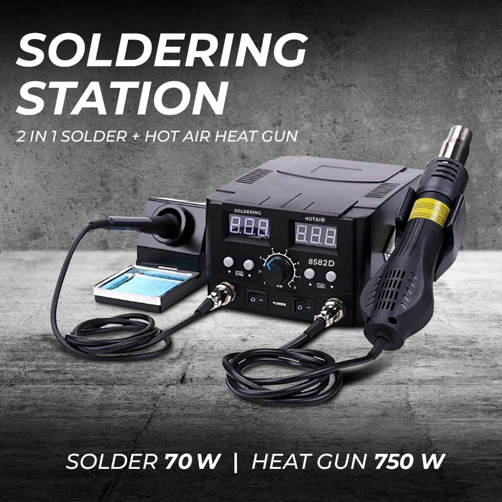 Jual Mypovos Soldering Station 2 in 1 Solder 70W with Hot Air