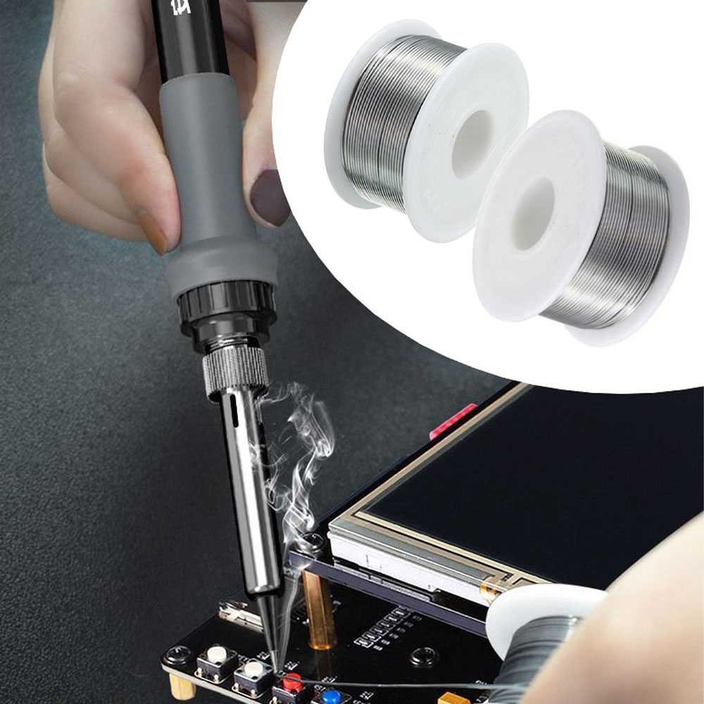Jual Huilide Kawat Timah Solder Flux Wire 1.0mm - HD-1 | Jakmall.com
