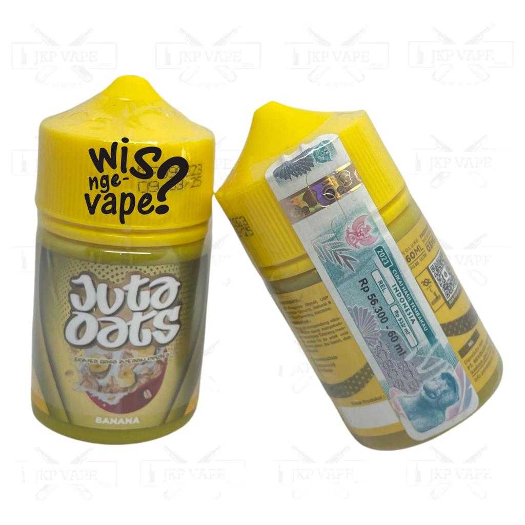 Jual Juta Oats Banana 60ml - Oat Liquid Vape By RSR Brew x Vape