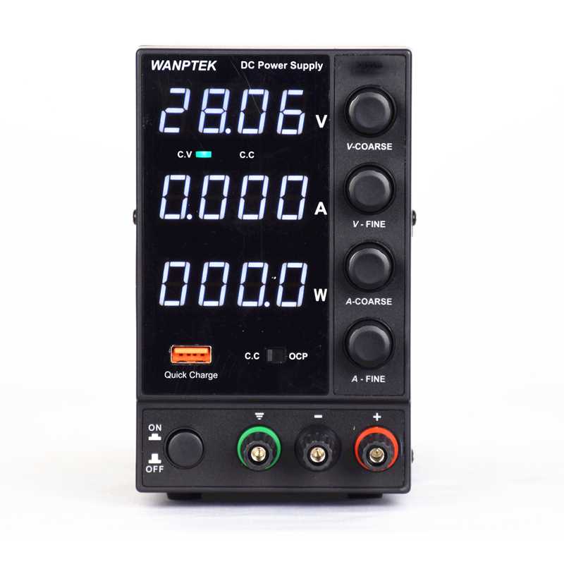 Jual WANPTEK Adjustable Power Supply DC Regulated Digital