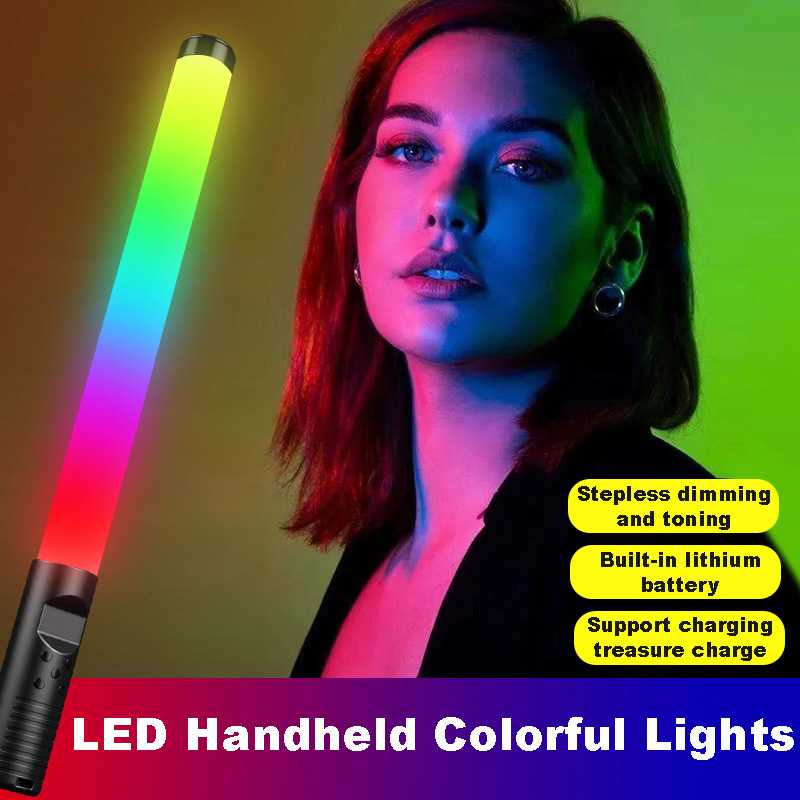 Jual ICOCO Lampu Fill Light Stick RGBW Portable 3000-6000K 15W