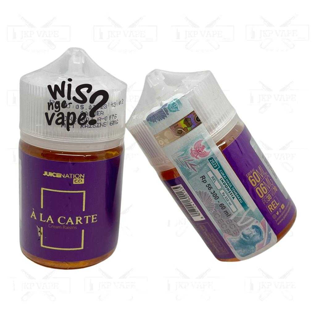 Jual Ala Carte Cream Raisins 60ml - A La Carte Raisin Liquid by