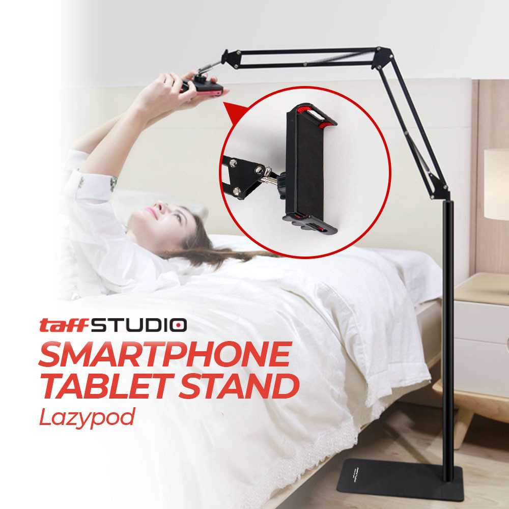 Jual TaffSTUDIO Floor Stand Lazypod Smartphone iPad Tablet