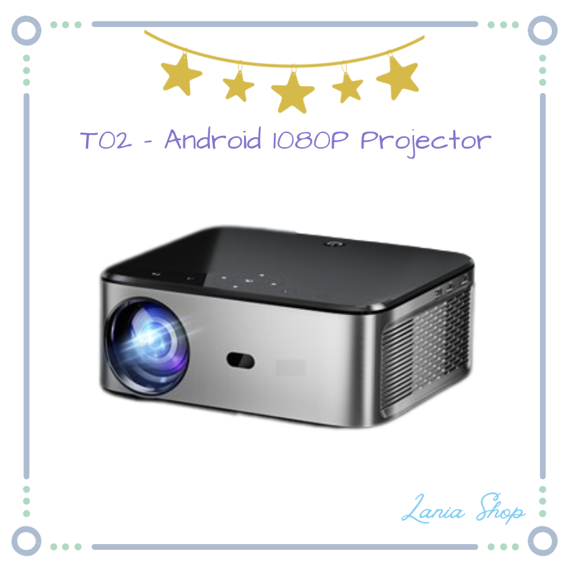 Jual T02 - Smart Android FHD 1080P Projector - Proyektor 700