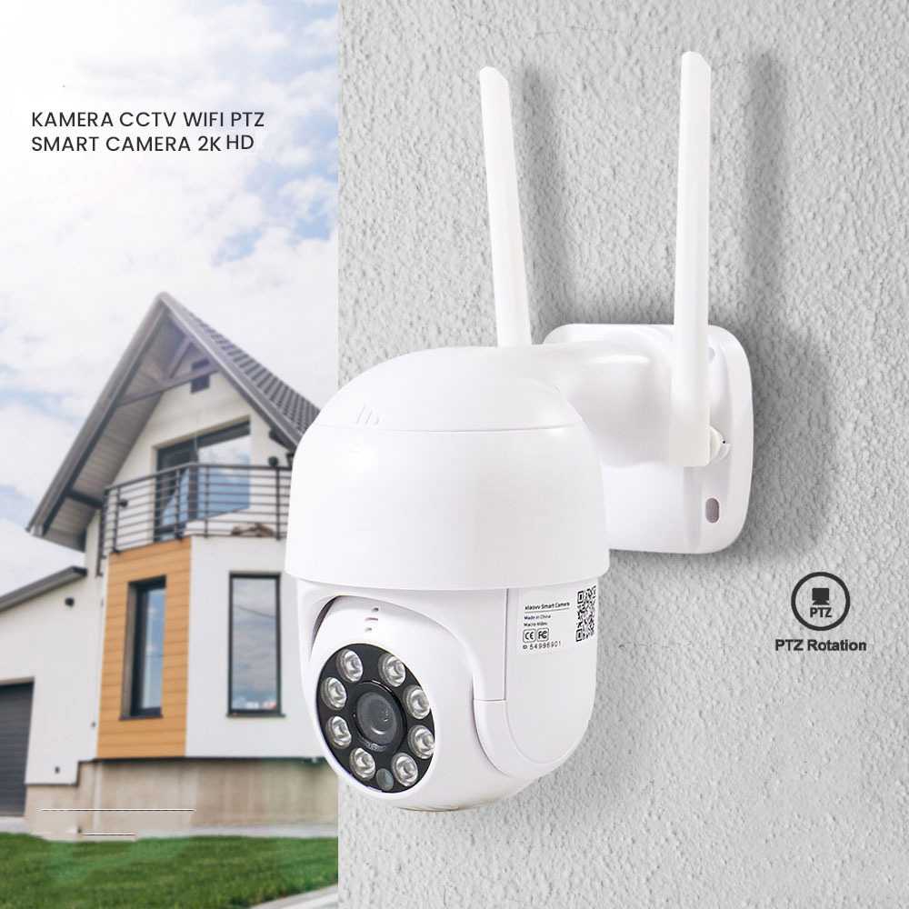 Jual V380 Kamera CCTV WiFi PTZ Smart Camera 2K HD - P1 | Jakmall.com