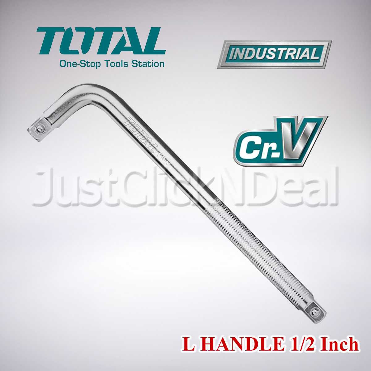 Jual TOTAL Gagang Pegangan Kunci Sock Model L 1/2 Inch 30 cm