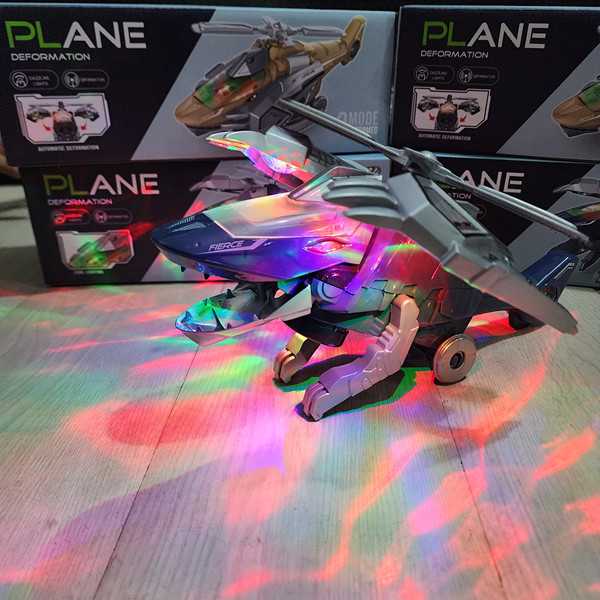 Jual MAINAN HELIKOPTER TEMPUR ROBOT DINOSAURUS ROBOT DEFORMATION