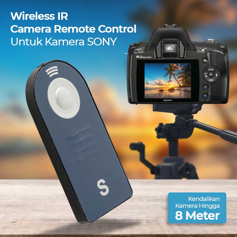 Jual Wireless IR Remote Control Kamera for Sony Camera | Jakmall.com