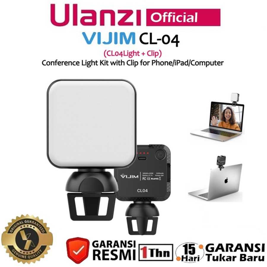 Jual Ulanzi Vijim CL04 LED Lightning Kit for Video Conference