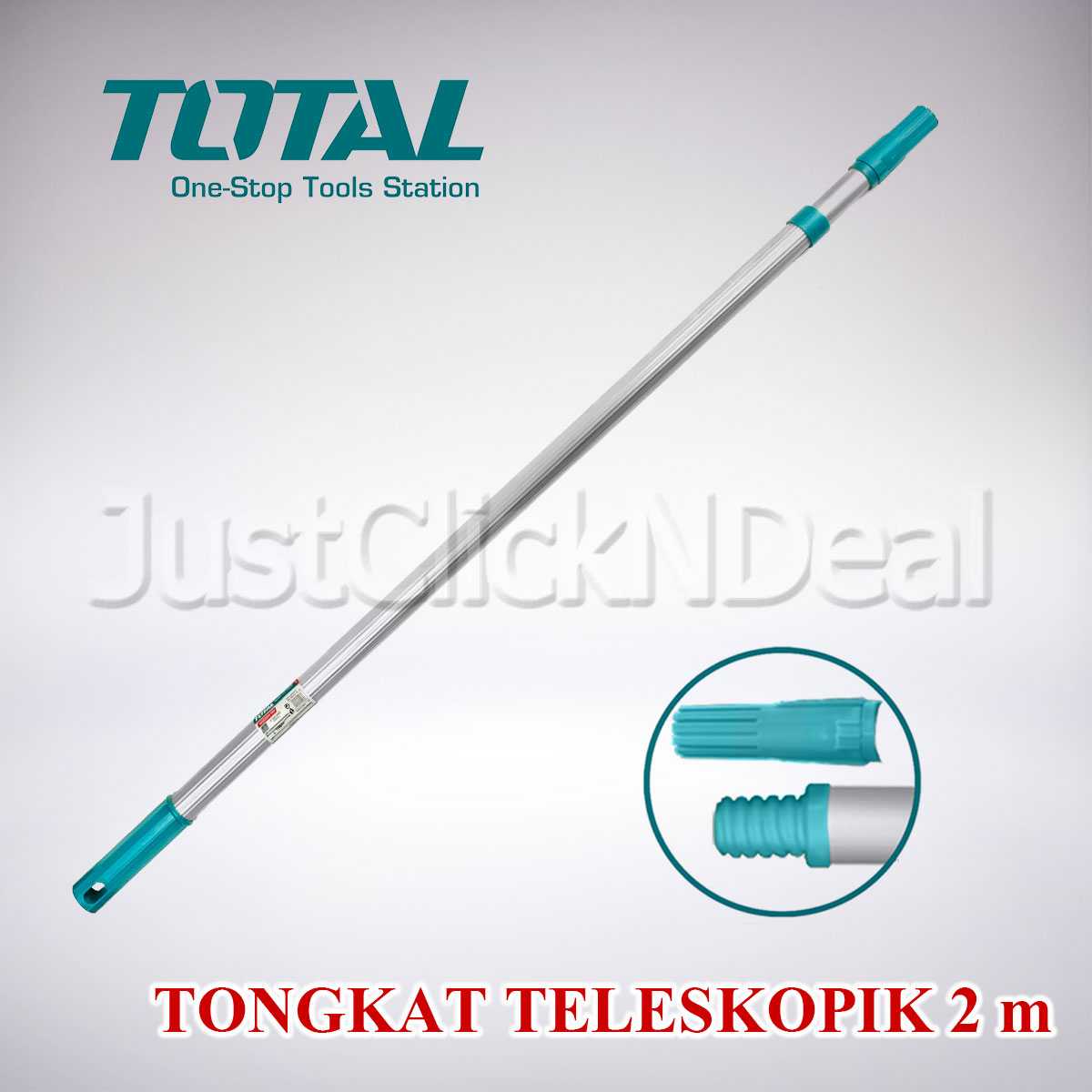 Jual TOTAL Tongkat Gagang Roller Roll Cat Kuas Teleskopik 2m