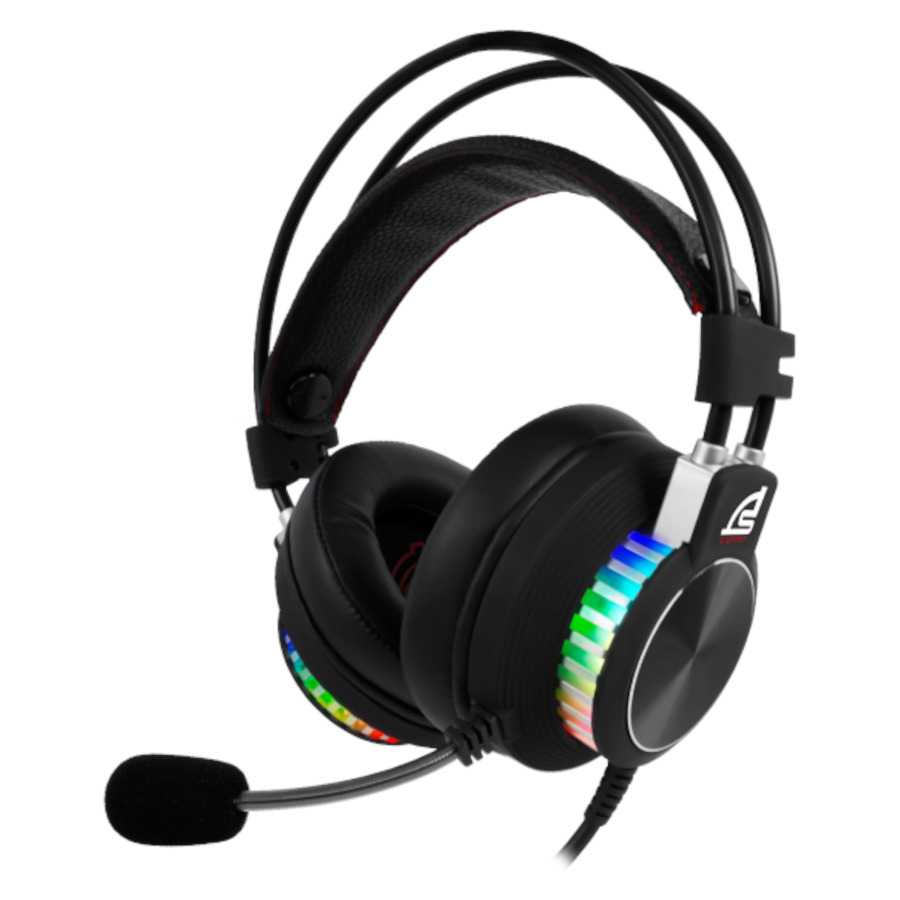 Jual SIGNO HP-826 AUGUSTA Black RGB 7.1 Surround Sound USB