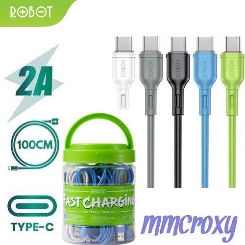 Jual Robot RBC100S Kabel Data USB Type C Fast Charging 2A