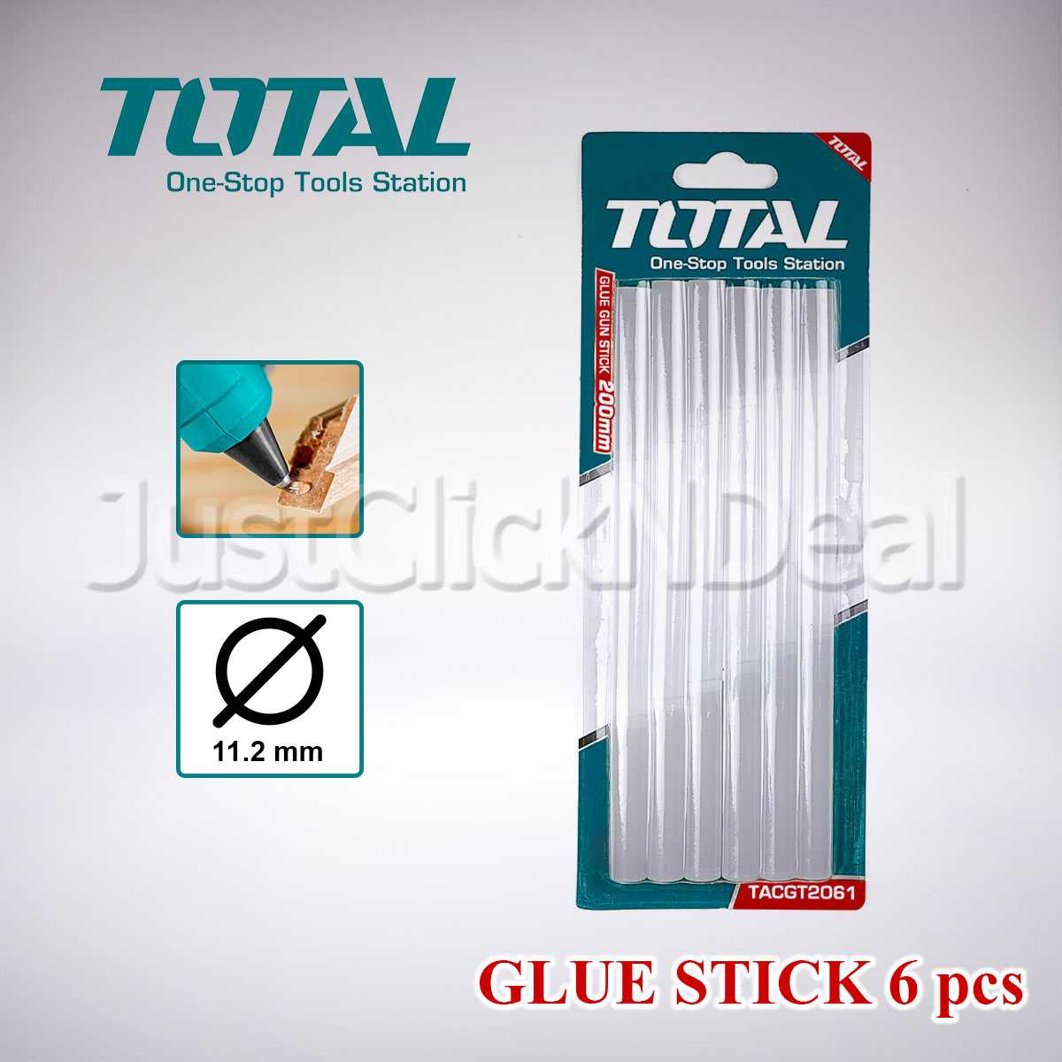 Jual TOTAL Isi Lem Tembak Besar 11 mm Hot Melt Glue Gun Stick