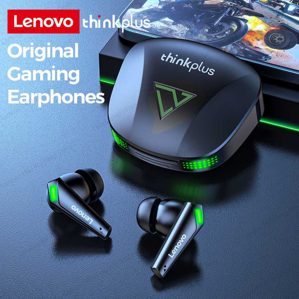 Jual Lenovo Thinkplus TWS Earphone Gaming Bluetooth Dual Audio