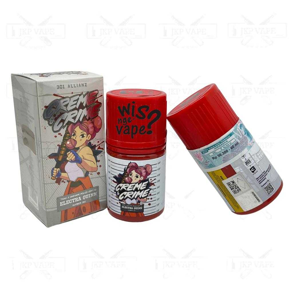 Jual Creme and Crime Electra Quinn 60ml - Liquid By Tigac x One
