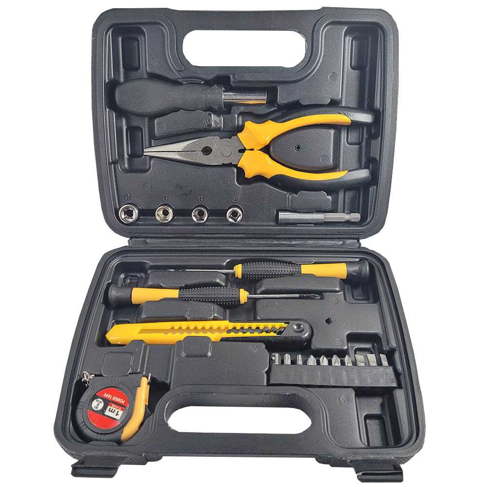 Jual Toolkit box 22Q - Toolset 22 Pcs Perkakas Sehari Hari TB022
