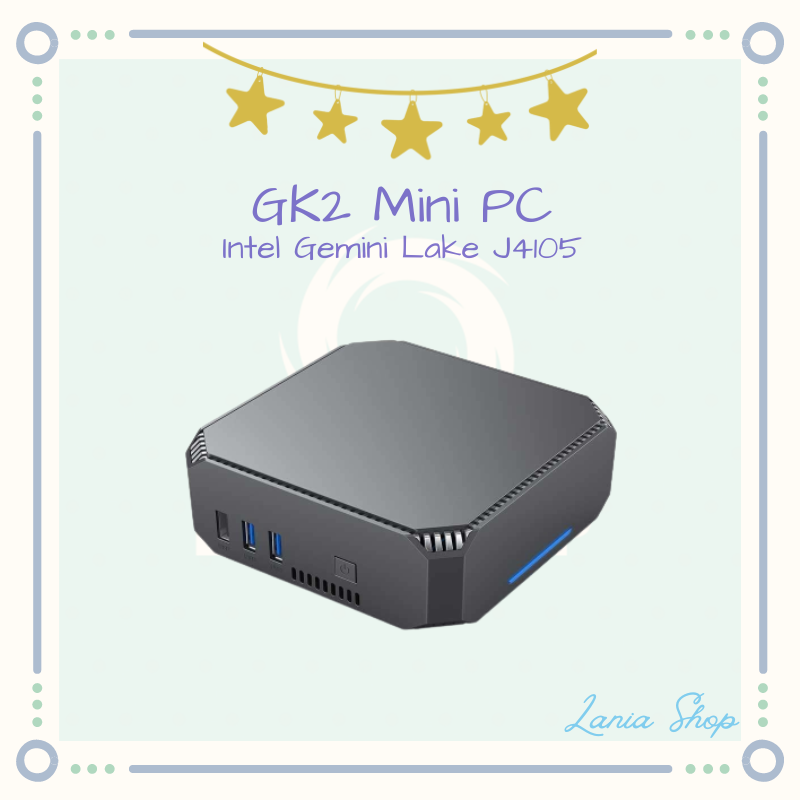 Jual GK2 Mini PC - Intel Gemini Lake J4105 - Portable | Jakmall.com