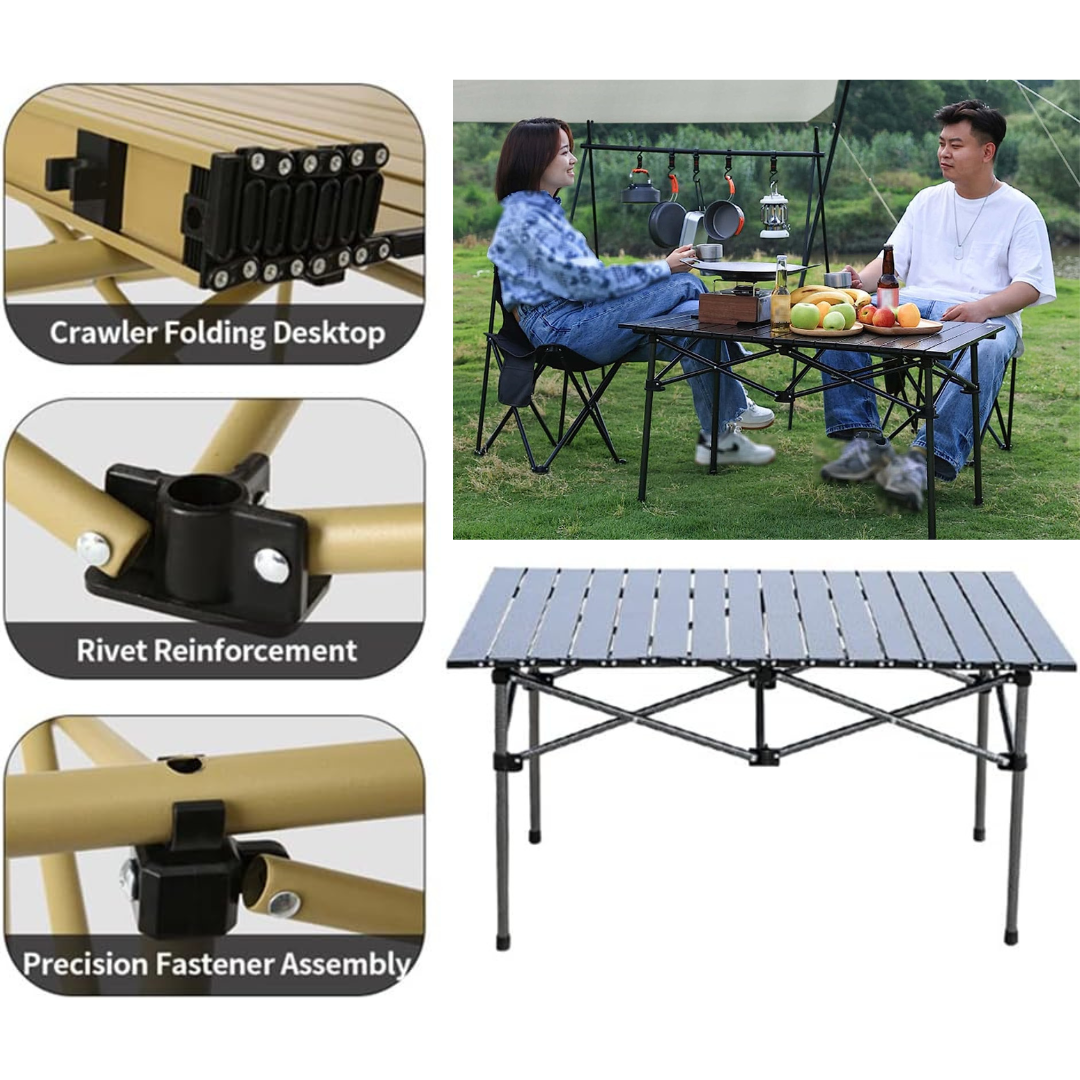 Jual TaffSPORT Meja Lipat Piknik Portable Foldable Camping Table