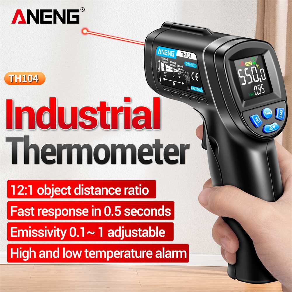 Jual ANENG Termometer Industrial Digital Thermogun Infrared VA