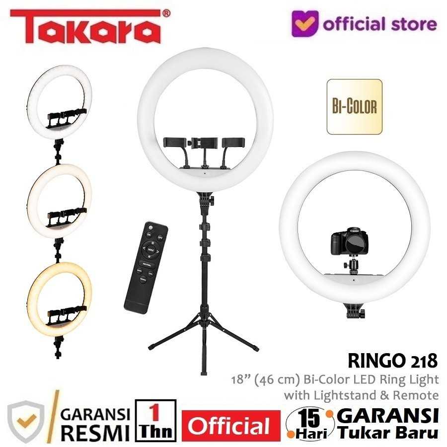 Jual Takara RINGO 218 18 Inch Bi-Color LED Ring Light Ringlight