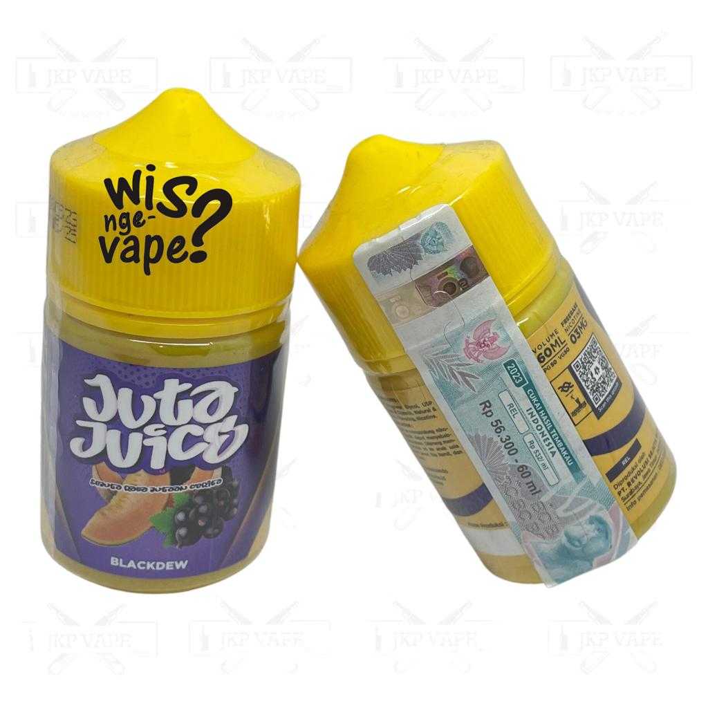 Jual Juta Juice Blackdew 60ml - Black Dew Liquid By RSR x Vape
