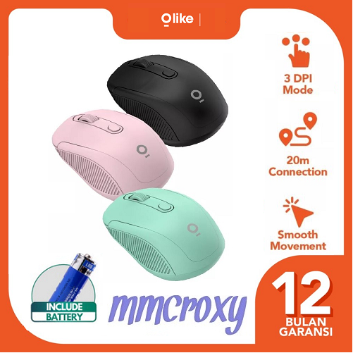 Jual Olike M2 Mouse Wireless Optical Mouse 2.4G | Jakmall.com