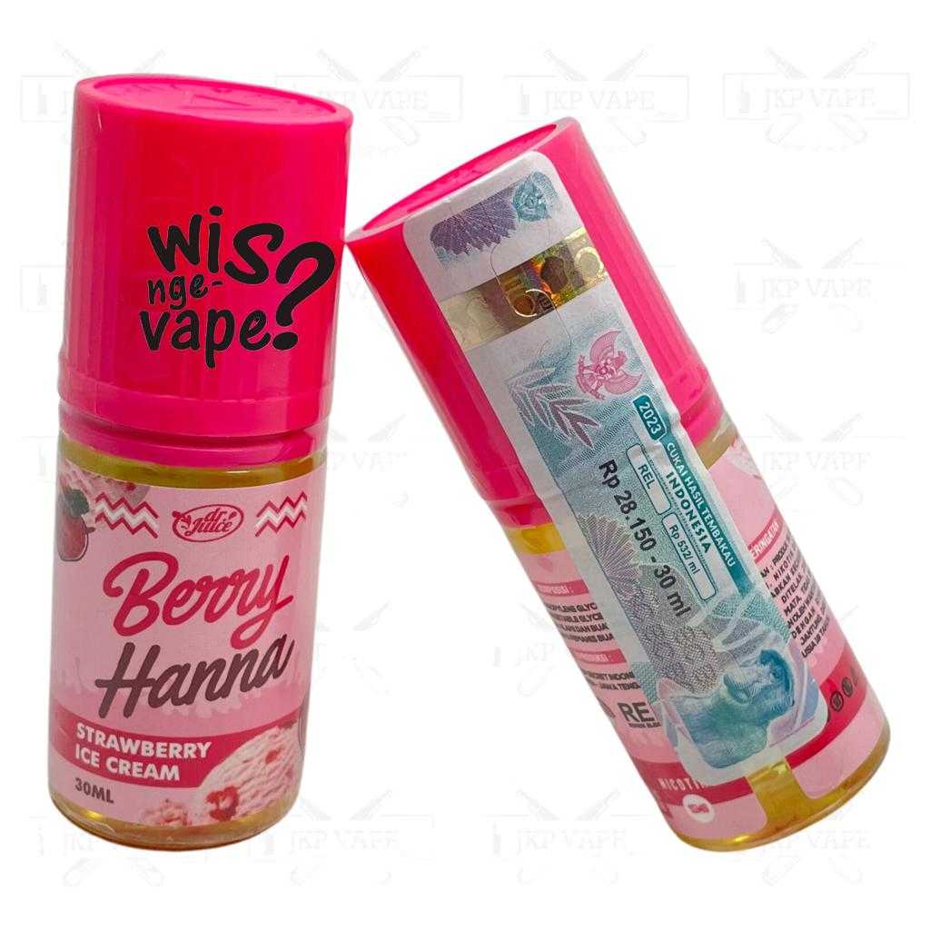 Jual Berry Hanna Strawberry Ice Cream 30ml - Pods Friendly By Dr