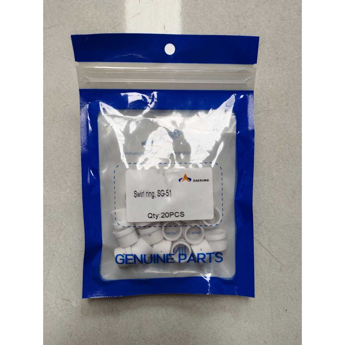 Jual Las Argon Contact Tip Nozzle Electrode Tip SG51 Swirl Baffle