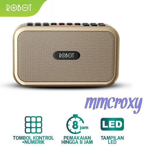 Jual Robot RB200 Bluetooth Speaker With Number Keys & LED