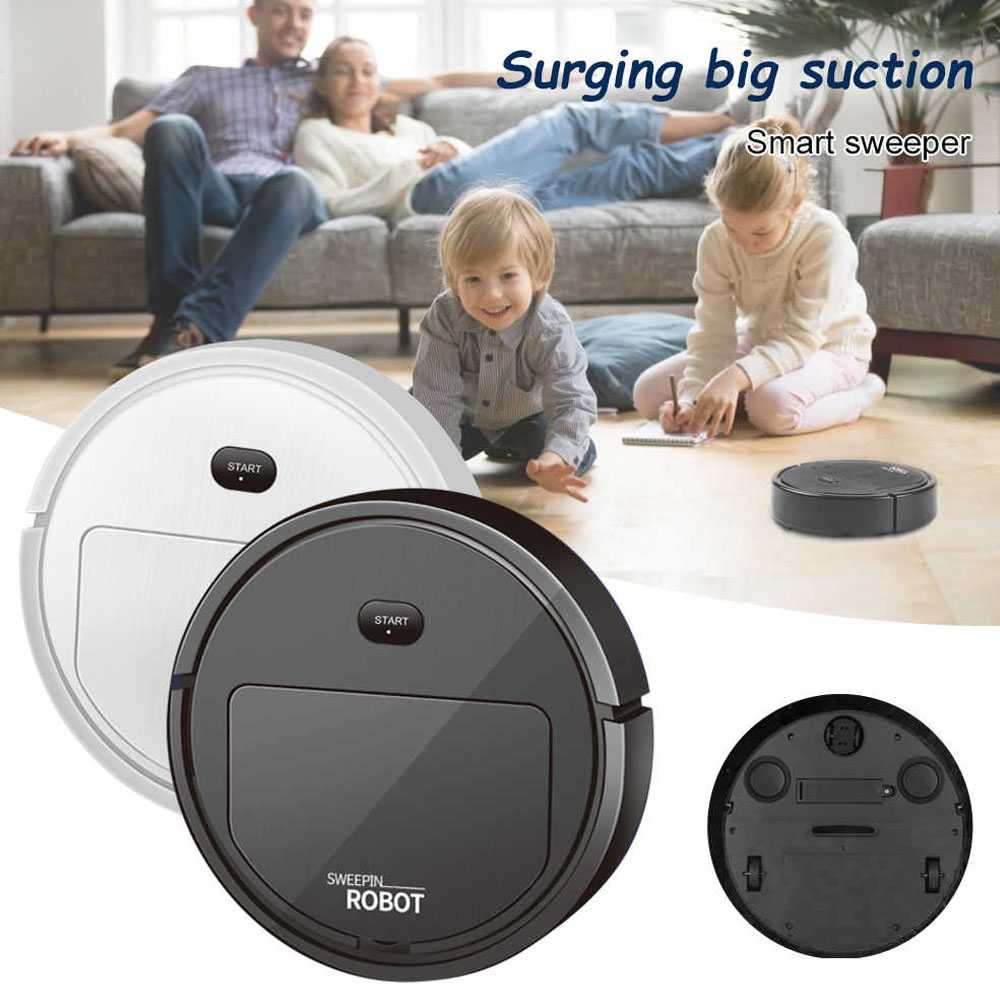 Jual Smart Robot Vacuum Lantai SR03 SAPU PENYEDOT DEBU PEL