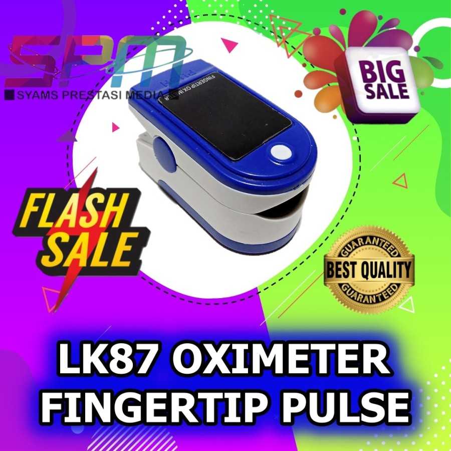 Jual LK87 Oximeter Fingertip Pulse Pengukur Kadar Oksigen Detak