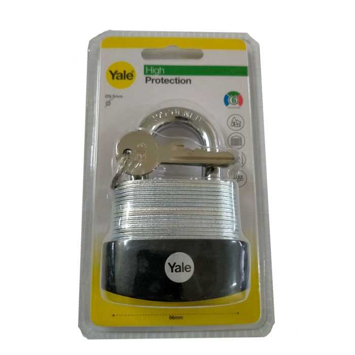 Jual Yale Y125B-50-129-1 Gembok Laminated Steel Padlock 50mm