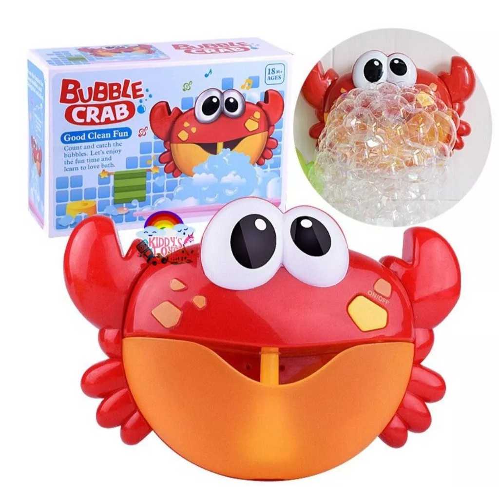 Jual MAINAN KEPITING BUBBLE CRAB BUSA SABUN MANDI ANAK | Jakmall.com