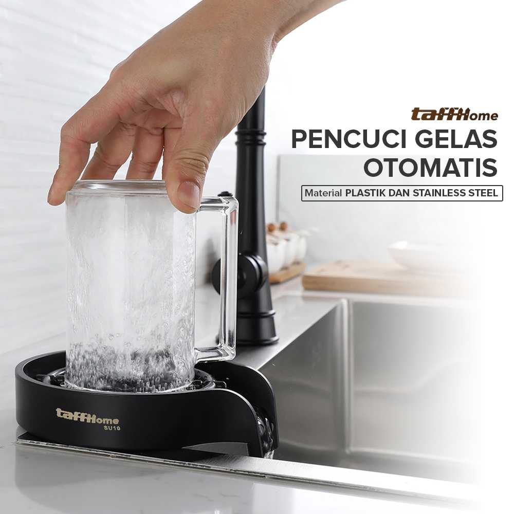 Jual TaffHOME Pencuci Gelas Otomatis Selang Panjang Jug Rinser