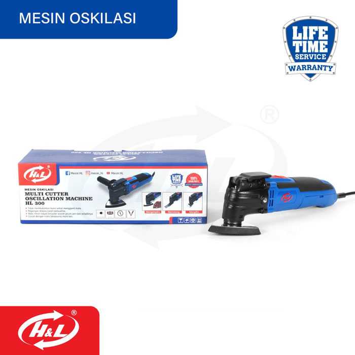 Jual HL 300 Mesin Oskilasi Multi Cutter Oscillation Machine