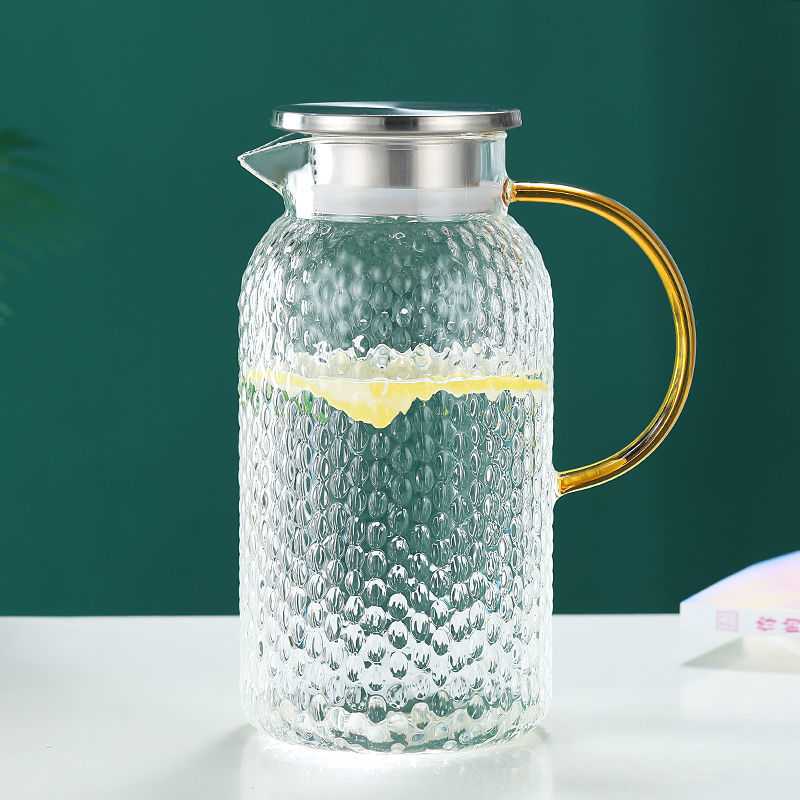 Jual One Two Cups Teko Pitcher Kaca Tahan Panas Api Water Jug