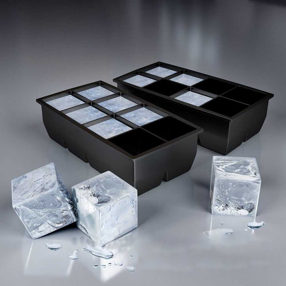 Jual DabuLiu Cetakan Es Batu Silikon Kotak 8 Grid Ice Cube Tray