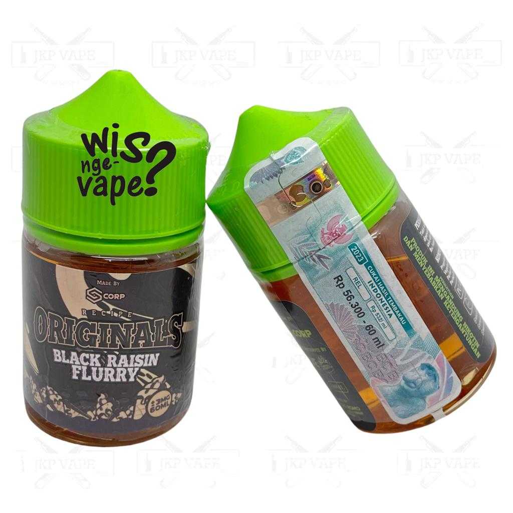 Jual Recipe Originals V2 Black Raisin Flurry 60ml - Liquid Vape