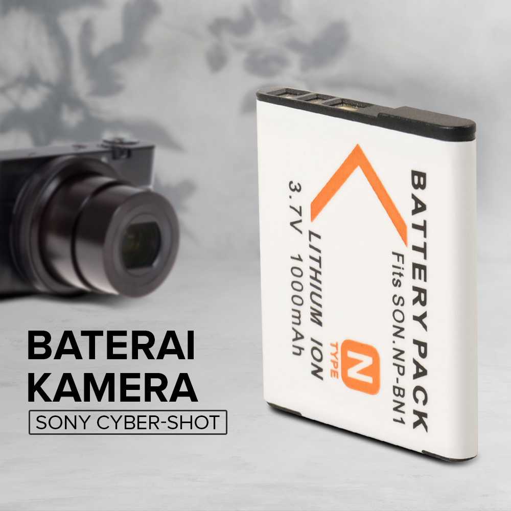 Jual Baterai Kamera Sony 1000mAh Cyber-shot NP-BN1 DSC-J20