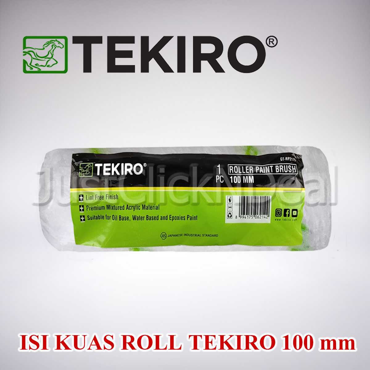 Jual TEKIRO Bulu Isi Roll Cat Kecil 4 Inch 100 mm Roller Paint