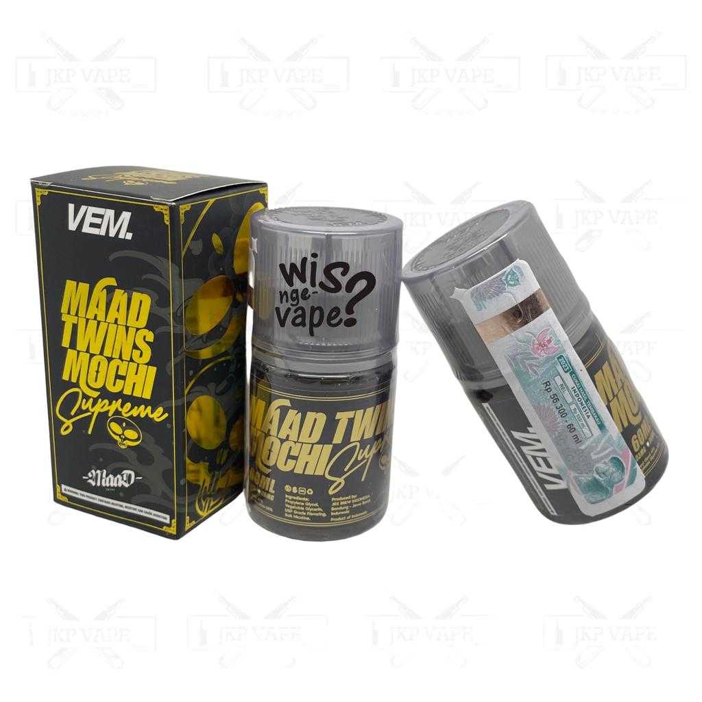 Jual Maad Twins Mochi Supreme Gold 60ml - Liquid Vape By Vem